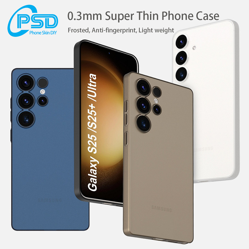 Ốp lưng PP cứng mờ siêu mỏng PSD 0.3MM cho Samsung S25 Ultra S25 S25 ...
