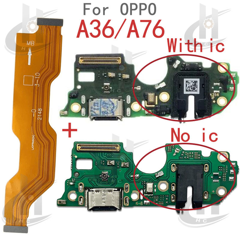 Mới Dành Cho OPPO A36 / A76 Sạc USB Cổng Kết Nối Dock Sạc Jack Board ...