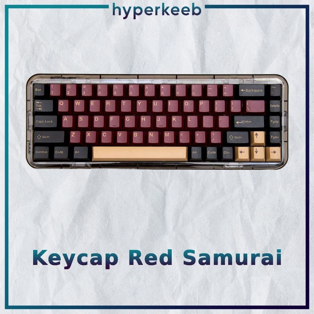 [KEYCAP] 170+ nút bàn phím cơ CMK Red Samurai, nhựa ABS dày 1,5mm in ...