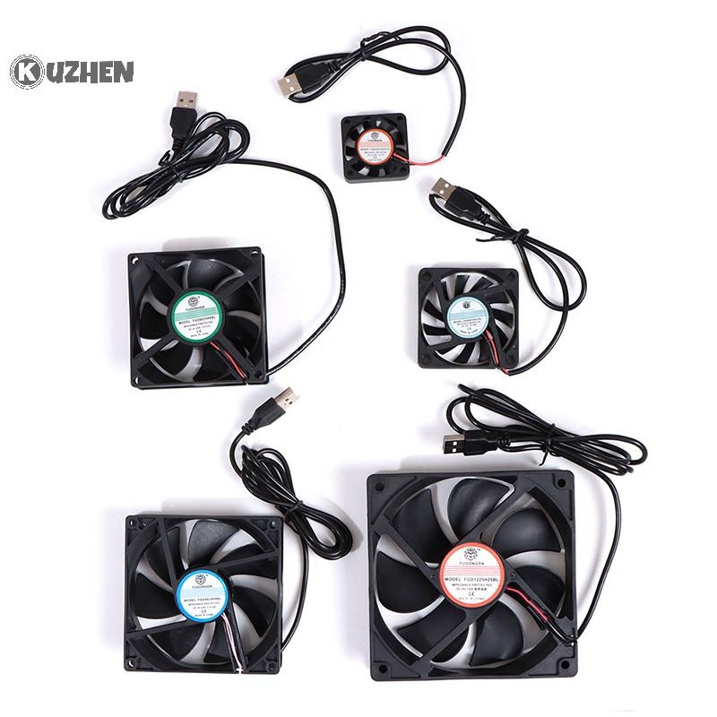 Kuzhen DC 5V USB Không Chổi Than Tay Mang Fen Máy Tính PC Im Lặng Làm ...