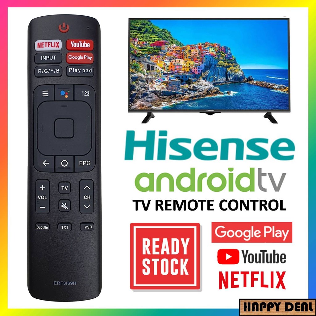 Hisense Netflix Youtube Google Player Android Smart TV Thay thế điều ...