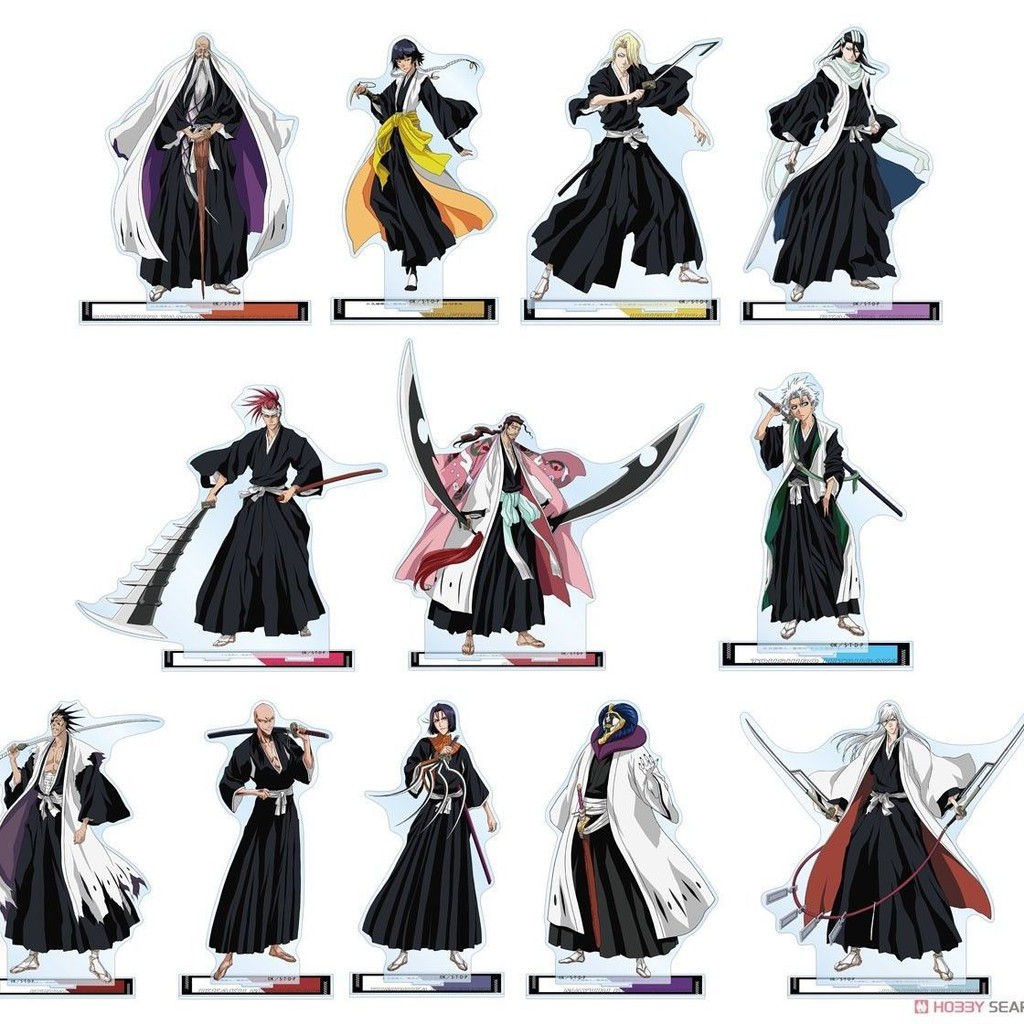 Hàng hóa Bleach, giá đỡ acrylic, tượng Hitsugaya Toshiro, Kuchiki ...