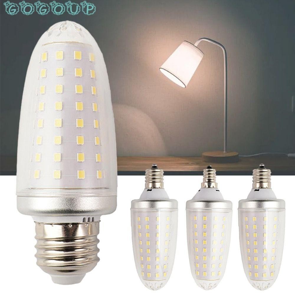 Đèn ngô GOGOUP, nhôm E12 E17 E26 Bóng đèn ngô Led, Đèn chùm gia đình 220V E27 Đế vít 10.9W Bóng ...