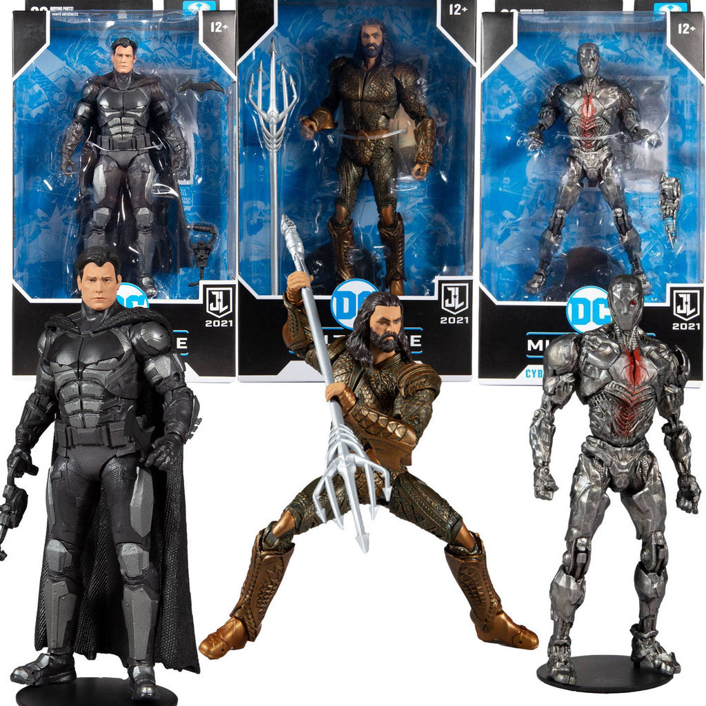 [Mcfarlane] Dc Chính Hãng Justice League Neptune Steel Bone Bruce ...