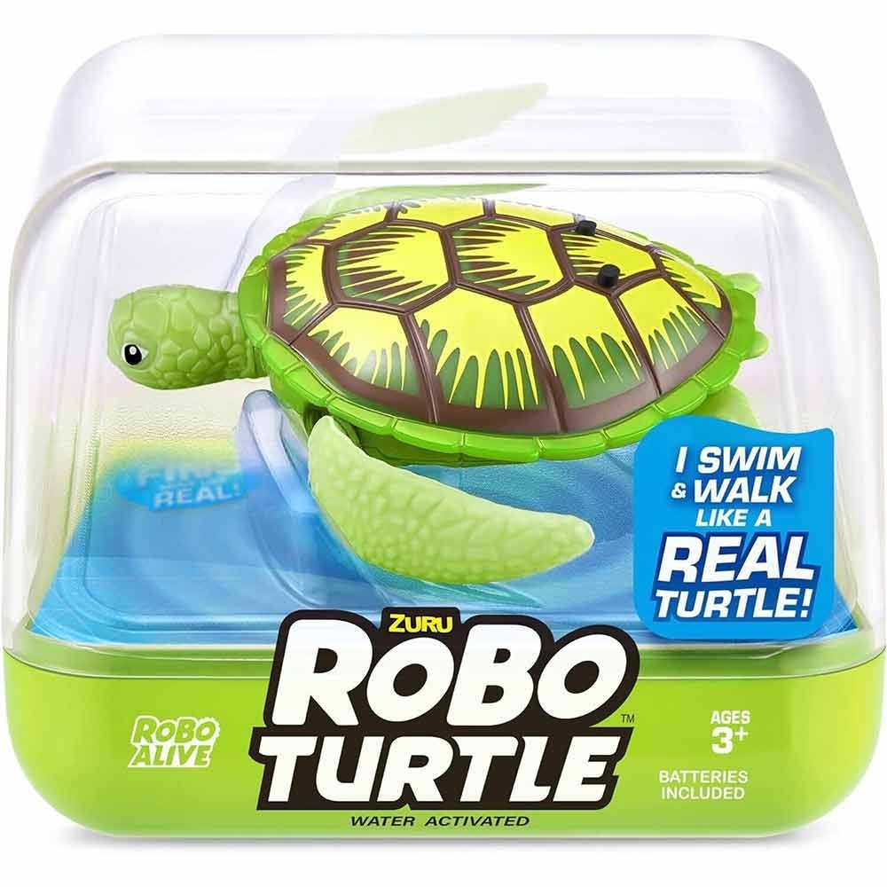 Zuru Robo Alive Robo Turtle Robotic Swimming Turtle Fish toys for kids ...