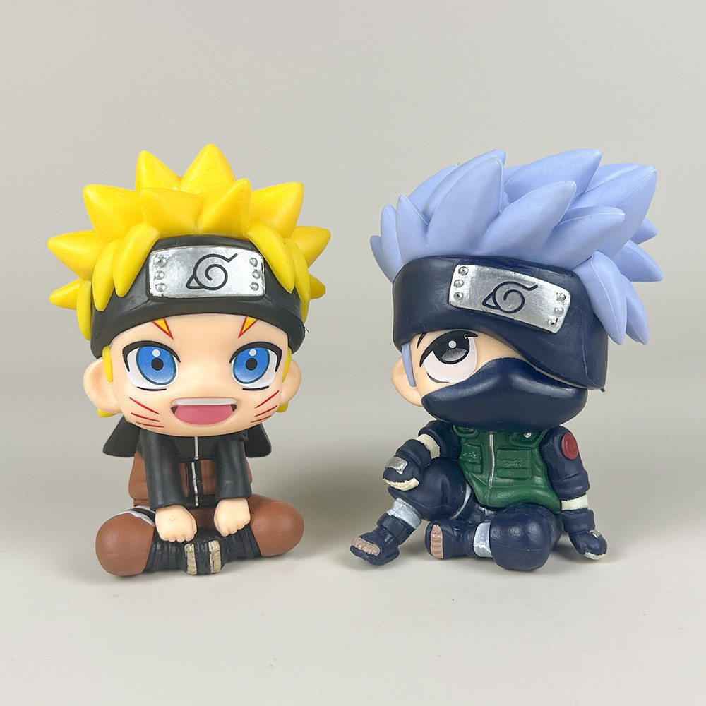 Naruto Hand-Made Anime Sitting Posture Naruto Kakashi Sasuke Skunk ...