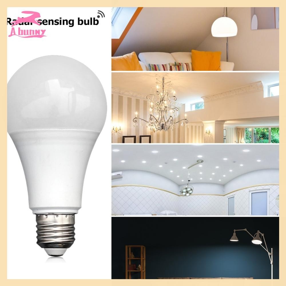 [Abunny.vn] Đèn Radar LED 5 / 7 / 9 / 12W E27 SMD5730 Bóng đèn cảm biến chuyển động Ánh sáng ...