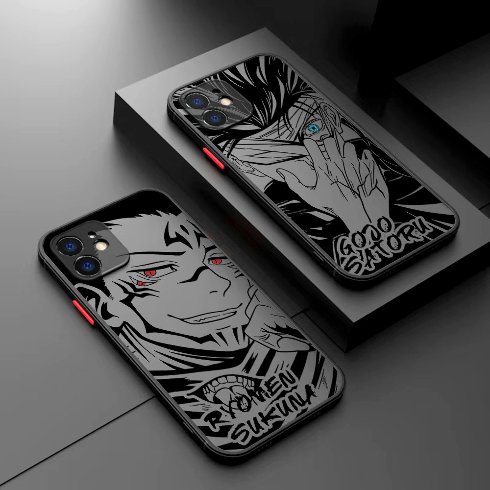 Ốp Lưng Cho iPhone 15 14 13 12 Mini 11 Pro Max X XS XR XSMAX 8 7 6 Plus SE2020 Gojo Ryomen ...