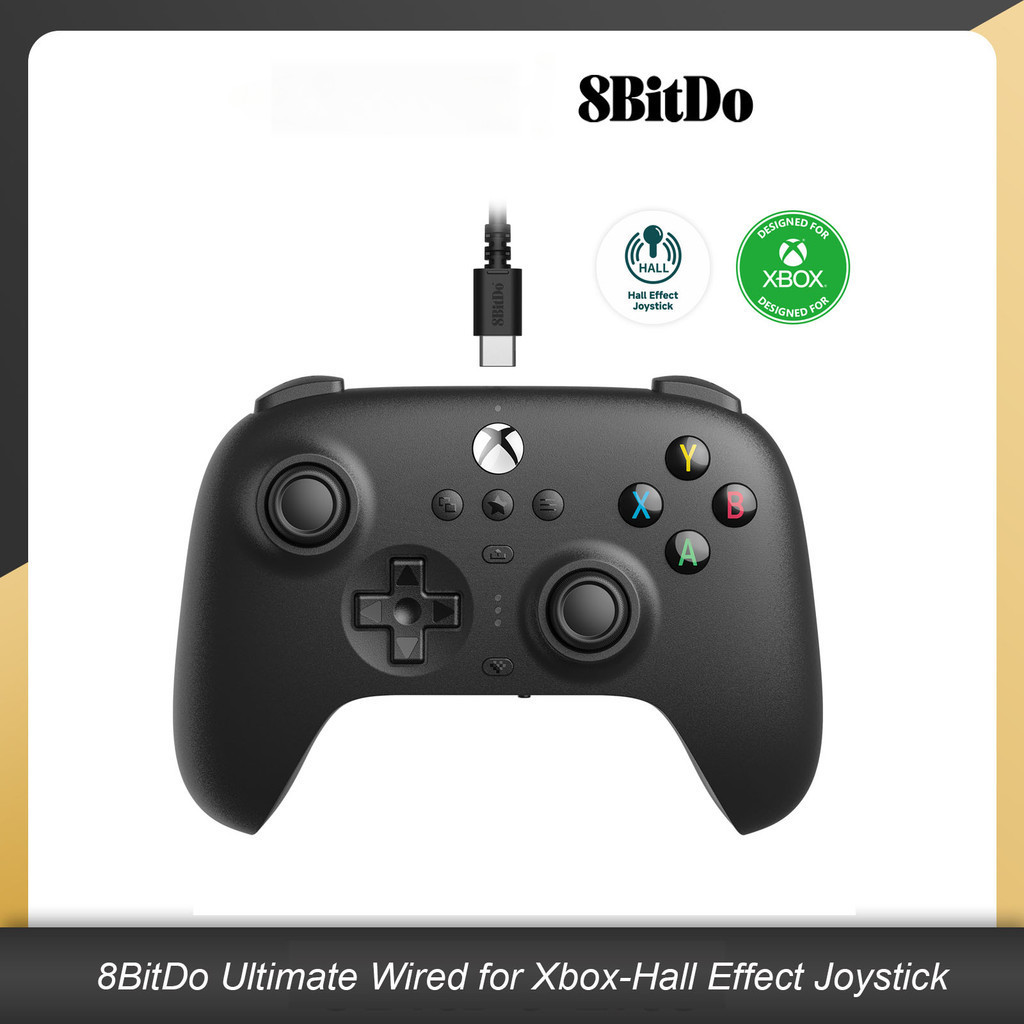 Tay cầm chơi Game có dây 8BitDo Ultimate có cần điều khiển hiệu ứng ...
