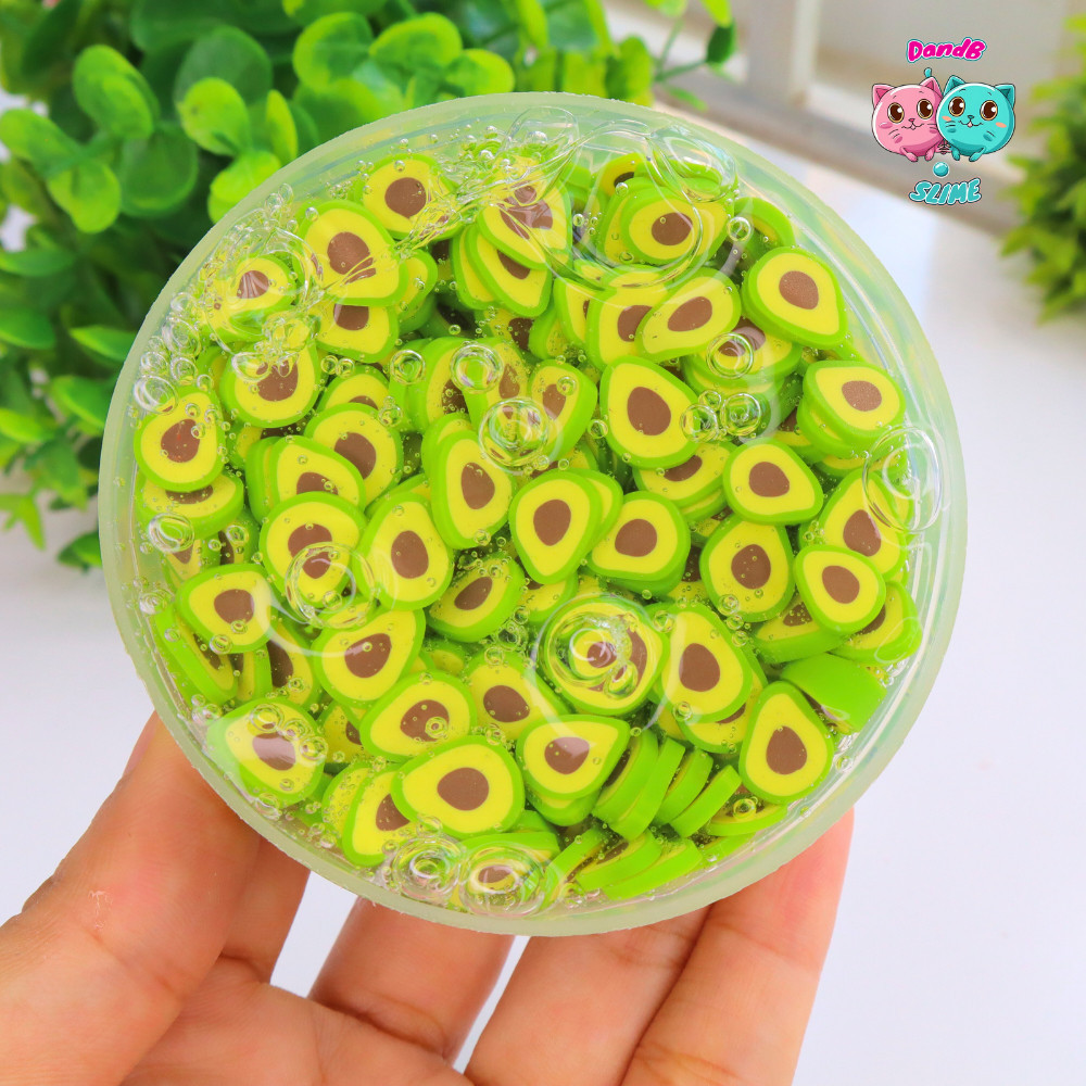 Đồ Chơi Clear Slime Mix với Cốm Bơ 100ml / Crunchy Slime / Đồ Chơi ...