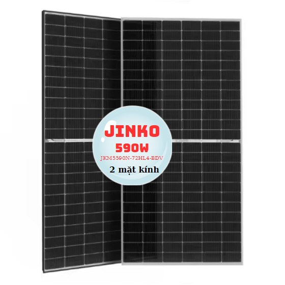 TẤM PIN NLMT I JINKO 590W SOLAR TIGER NEO N-TYPE 72HL4-BDV -590W LOẠI A ...