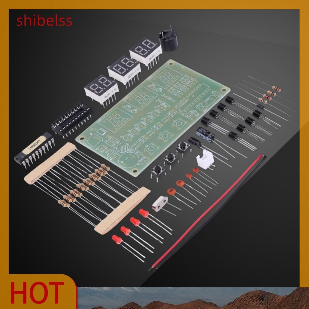 [Shibelss.vn] Đồng hồ kỹ thuật số AT89C2051 DIY Kit 6 bit Màn hình LED ...