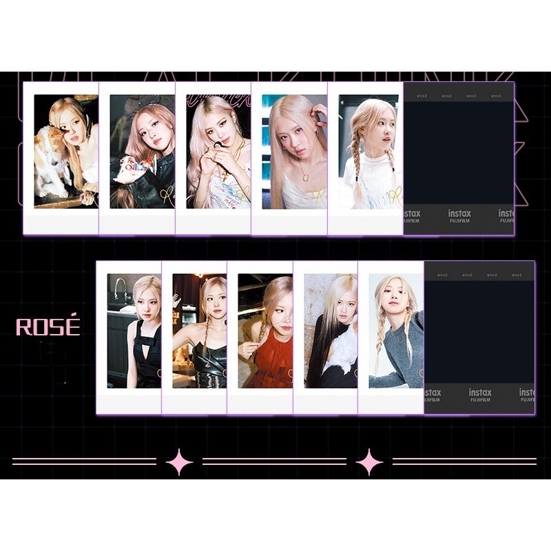 3-10 Chiếc BP Signature ROSE & HANK SEASON 'S GREETINGS 2024 Photocards ...