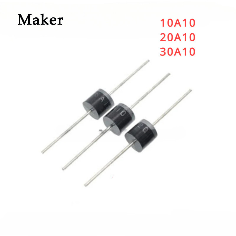 Diode chỉnh lưu 10A10 20A10 30A10 chính hãng 10A 20A 30A 1000V 2000V R-6 | Shopee Việt Nam