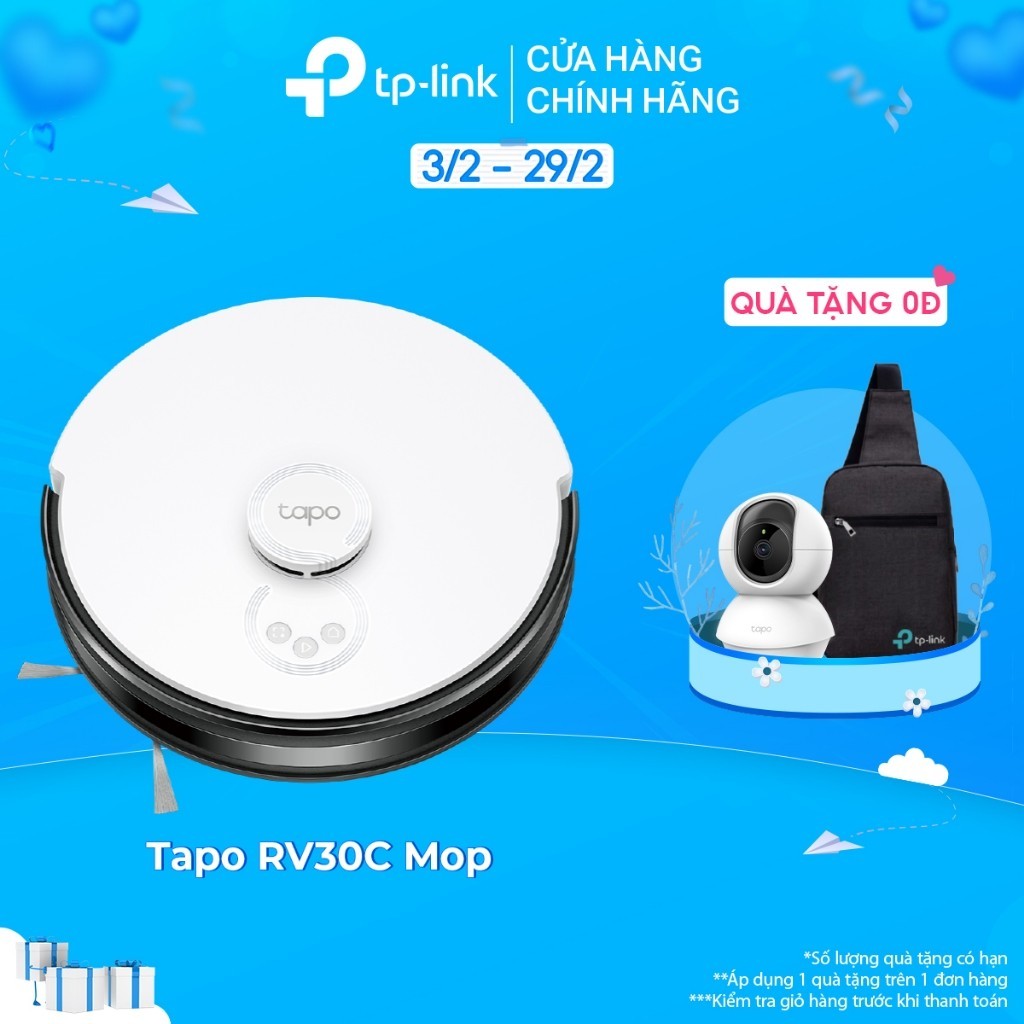 [Hàng Mới] Robot Hút Bụi Và Lau Nhà TP-Link Tapo RV30C Mop / RV30C Mop ...
