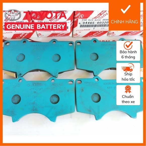 [Chính Hãng] Má phanh trước Prado 04465-60320 0446560320 | Shopee Việt Nam