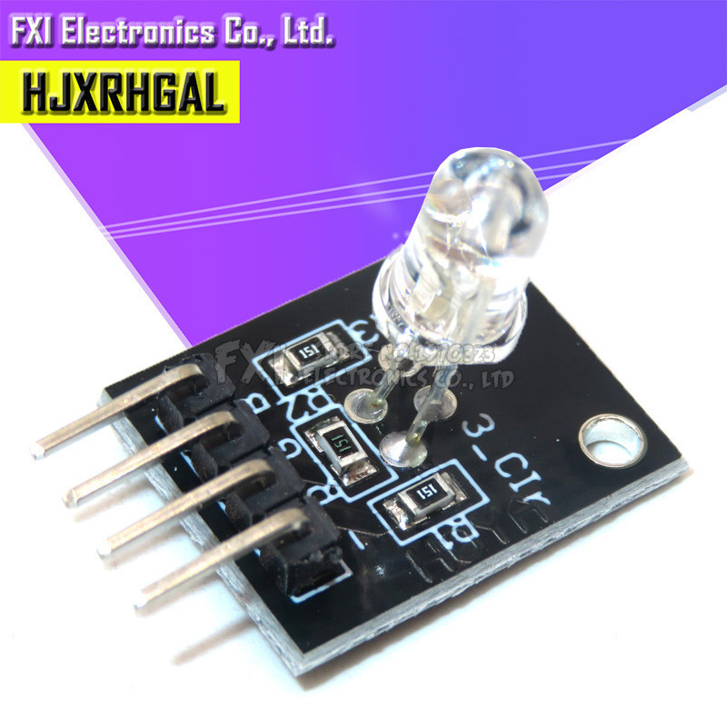 Mô-đun cảm biến LED RGB 4pin điện tử thông minh KY-016 Mô-đun cảm biến ...