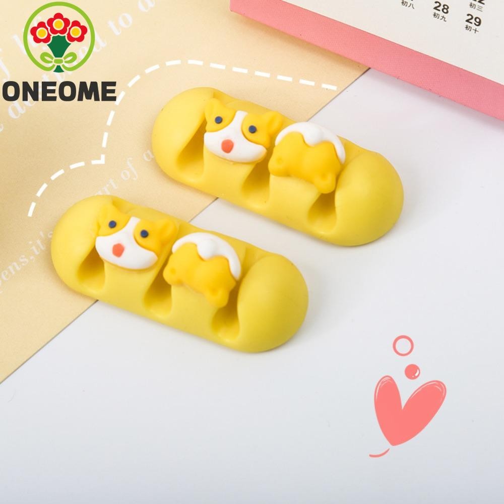 Oneome Phim Hoạt Hình Cuộn Cáp Linh Hoạt Cố Định Kẹp Dây Máy Tính Để ...