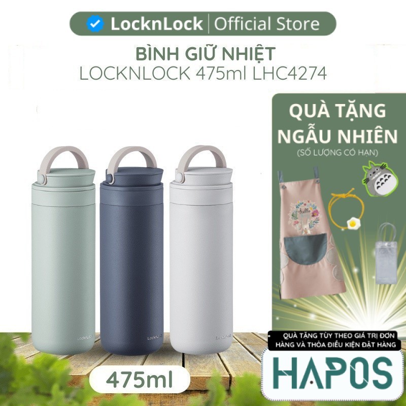 Bình giữ nhiệt LocknLock 475ml Metro Two Way LHC4274 - Chính hãng, có ...