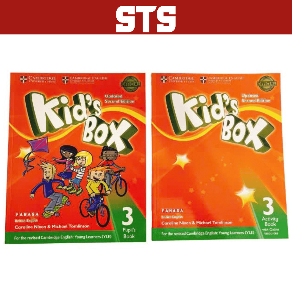 Sách - Kid's Box 3 bản Updated 2nd edition - bộ 2 cuốn | Shopee Việt Nam