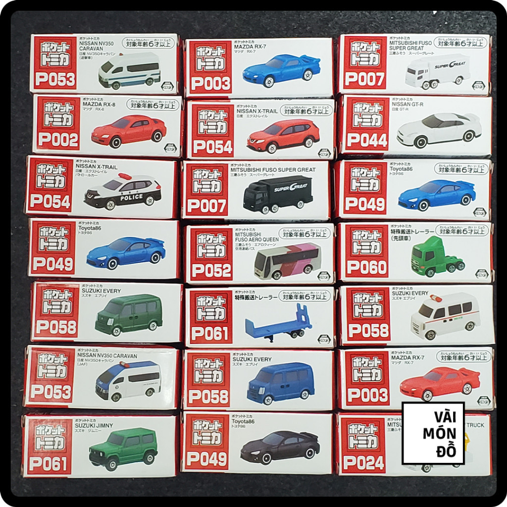 [UPDATE] Xe Hơi Mô Hình Pocket Tomica Fullbox Chính Hãng Takara Tomy ...