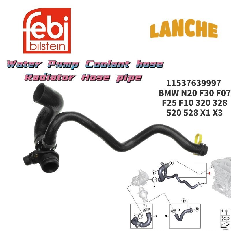 Febi Bilstein BMW N20 F30 F07 F25 F10 320 328 520 528 X1 X3 Máy Bơm ...