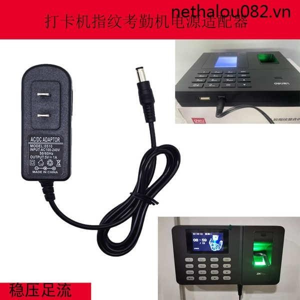 Thích Hợp Cho Deli Điều Khiển Trung Tâm Mặt Vân Tay Chấm Công Máy Đấm Thẻ Máy Bộ Chuyển Đổi ...