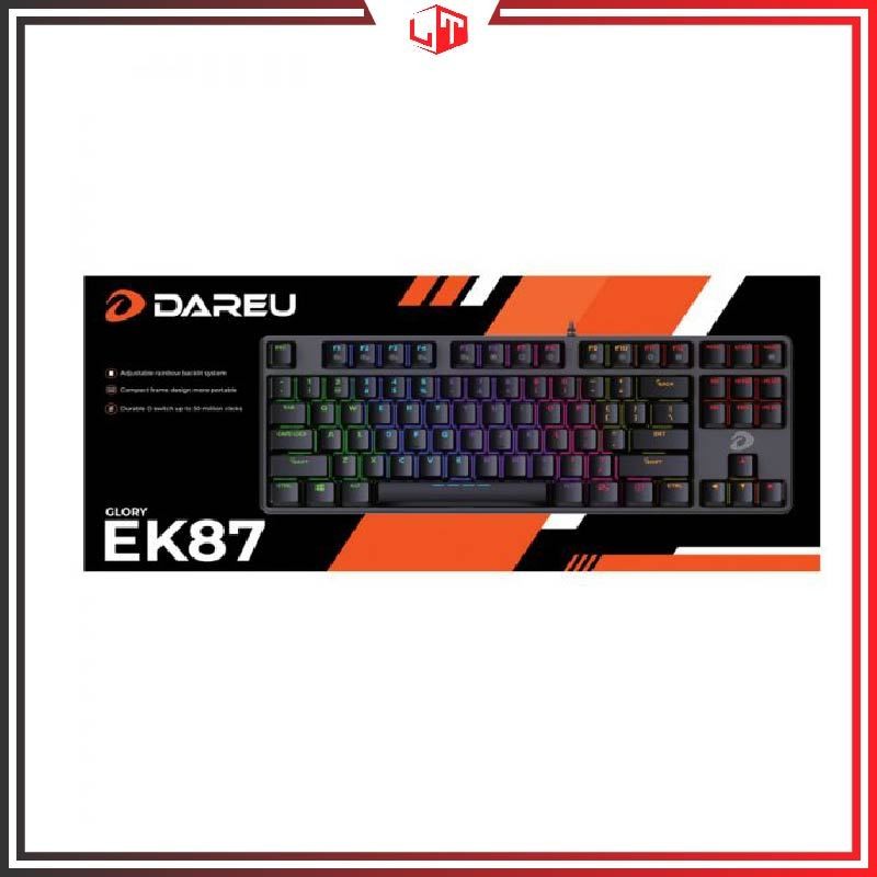 Bàn Phím Cơ Gaming Dareu EK87 Multiled 87 Key | Shopee Việt Nam