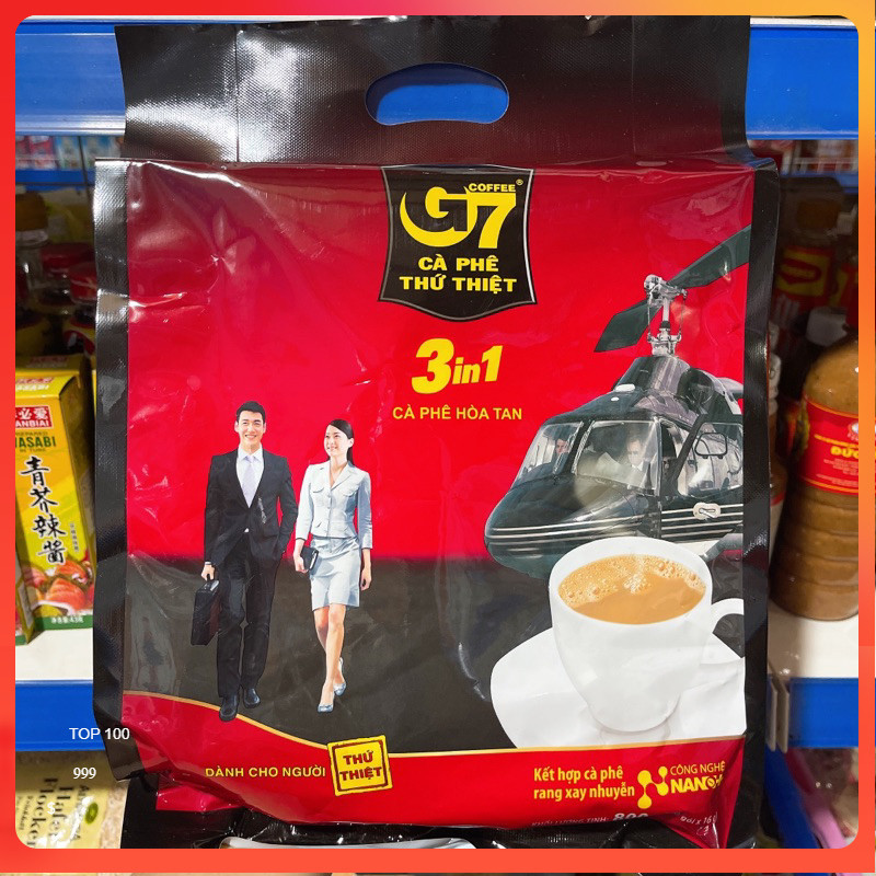 Cafe Hoà Tan Trung Nguyên G7 3in1 Túi 50 Gói [San pham chat luong] | Shopee Việt Nam