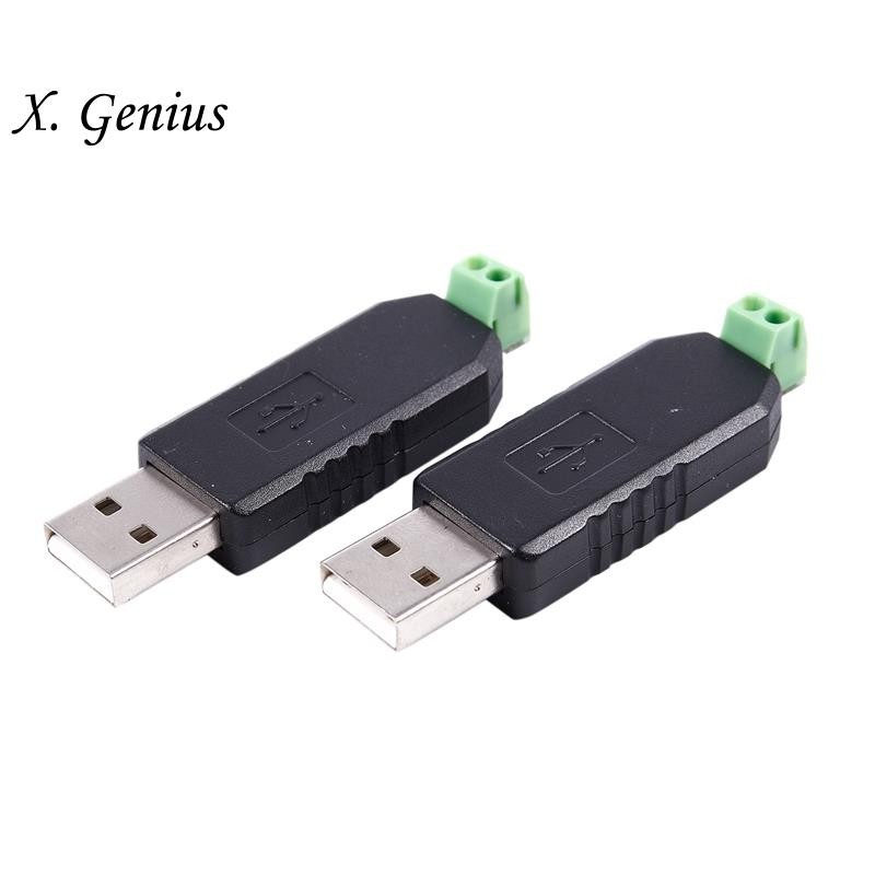Bộ chuyển đổi giao diện 2x PC USB sang RS485 RS-485 Bộ chuyển đổi nối tiếp tương thích + PLC ...