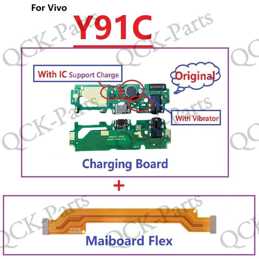 Bo mạch chủ sạc nhanh WFT8 & USB cho Vivo y91c & | Shopee Việt Nam