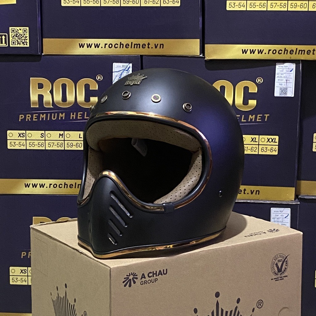 Mũ Bảo Hiểm Fullface Royal H1 - Mẫu Royal H01 Chính Hãng, Bảo Hành 12 Tháng - Tặng Kèm Lưỡi Trai ...