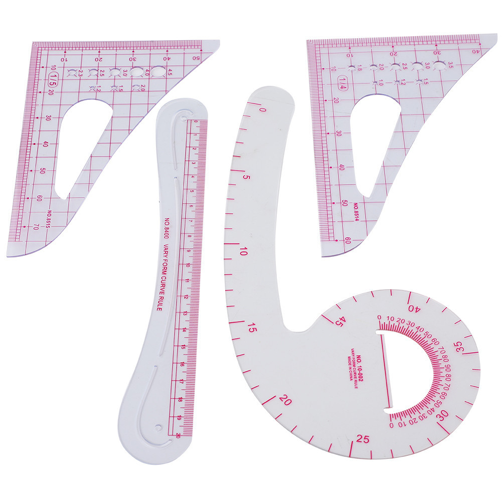 HEEPDD Curve Ruler Set Clothing Designs Tool Grading Proofing | Shopee ...