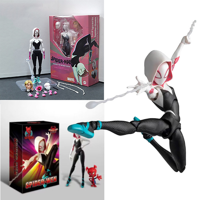 Người Nhện: Into The Spider-Verse Shf Gwen Stacy Nhân Vật Hành Động Mô ...