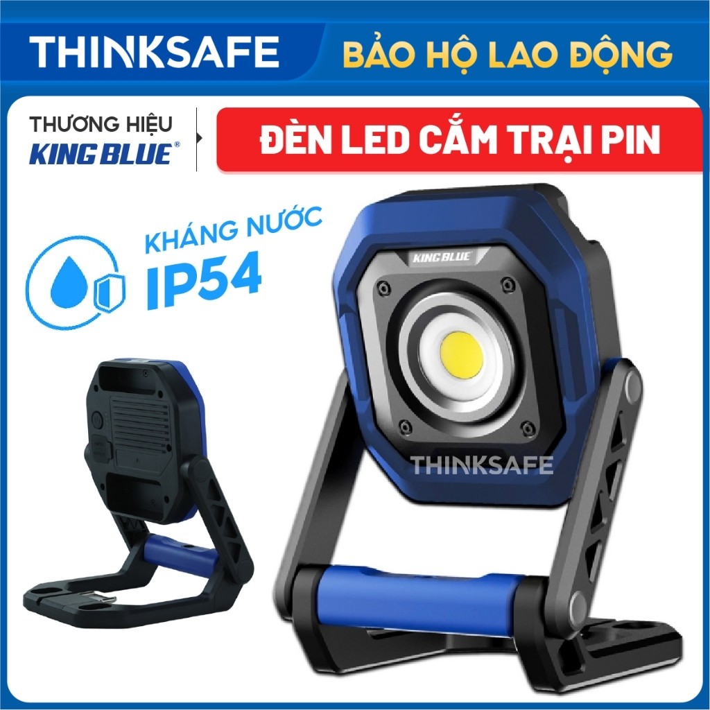 Đèn led cắm trại KingBlue LED1500/LED2000 Đèn chiếu sáng 5 chế độ, chân đế đa năng Đèn pin siêu ...