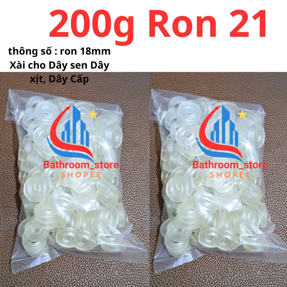 1 túi 200g ron cao su 200g 100g và 50g dùng cho dây cấp nước, dây xịt ...