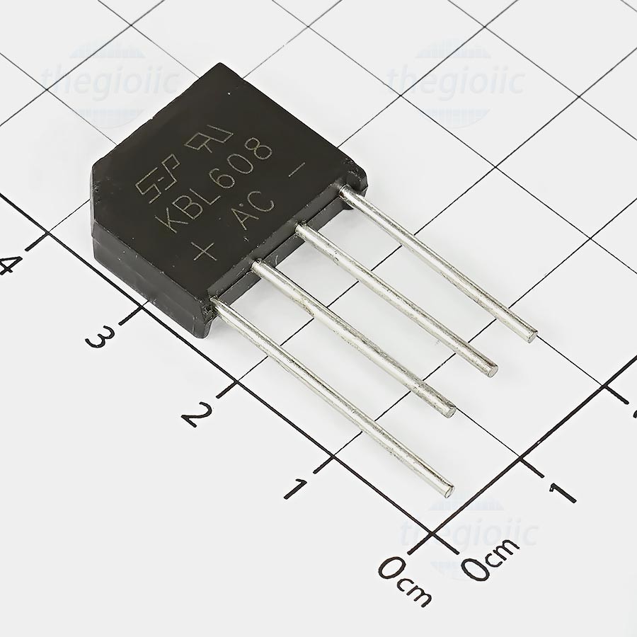 Cầu Diode KBL608 6A 800V (cái) | Shopee Việt Nam