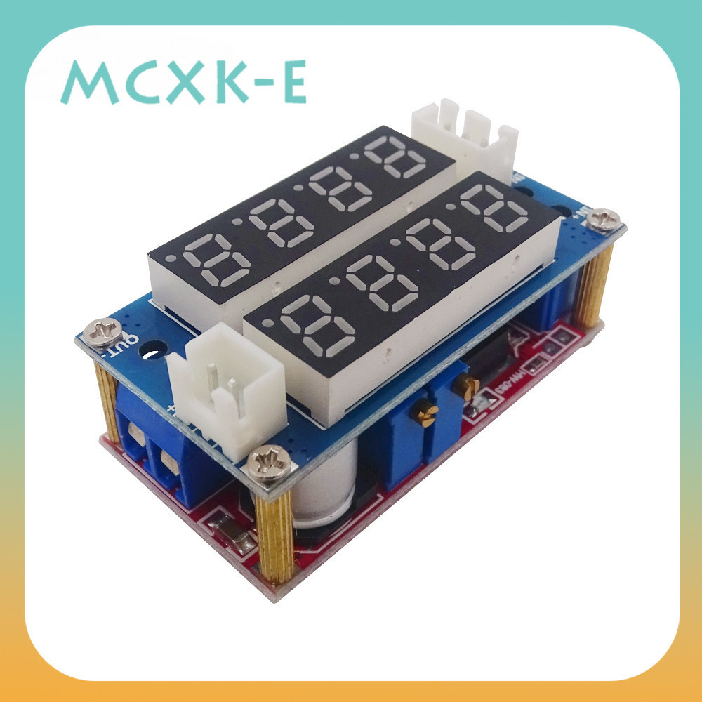 2 trong 1 XL4015 5A Công suất có thể điều chỉnh CC / CV Mô-đun sạc bước ...