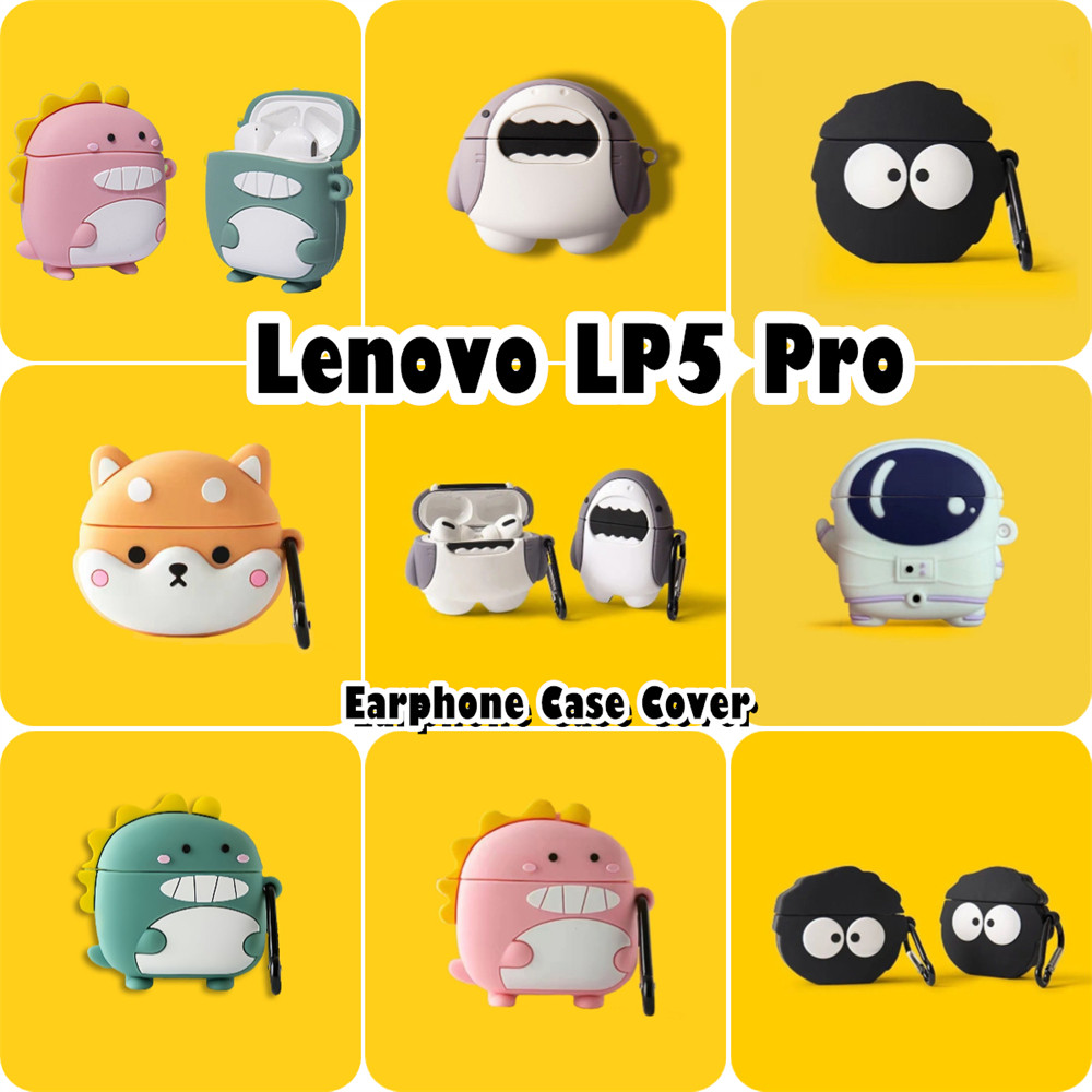 Hàng có sẵn!Dành Cho Lenovo LP5 Pro Ốp Lưng Chống Rơi Hoạt Hình Silicon Mềm Vỏ Tai Nghe Vỏ NO.1 ...