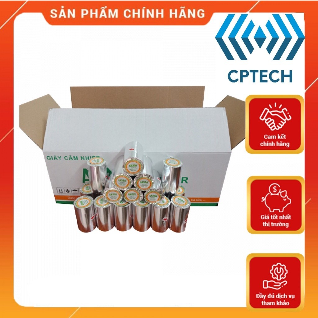 GIẤY IN BILL K80 K58(Pos,taxi) GIẤY IN NHIỆT, IN HÓA ĐƠN NHÀ HÀNG, CÀ ...