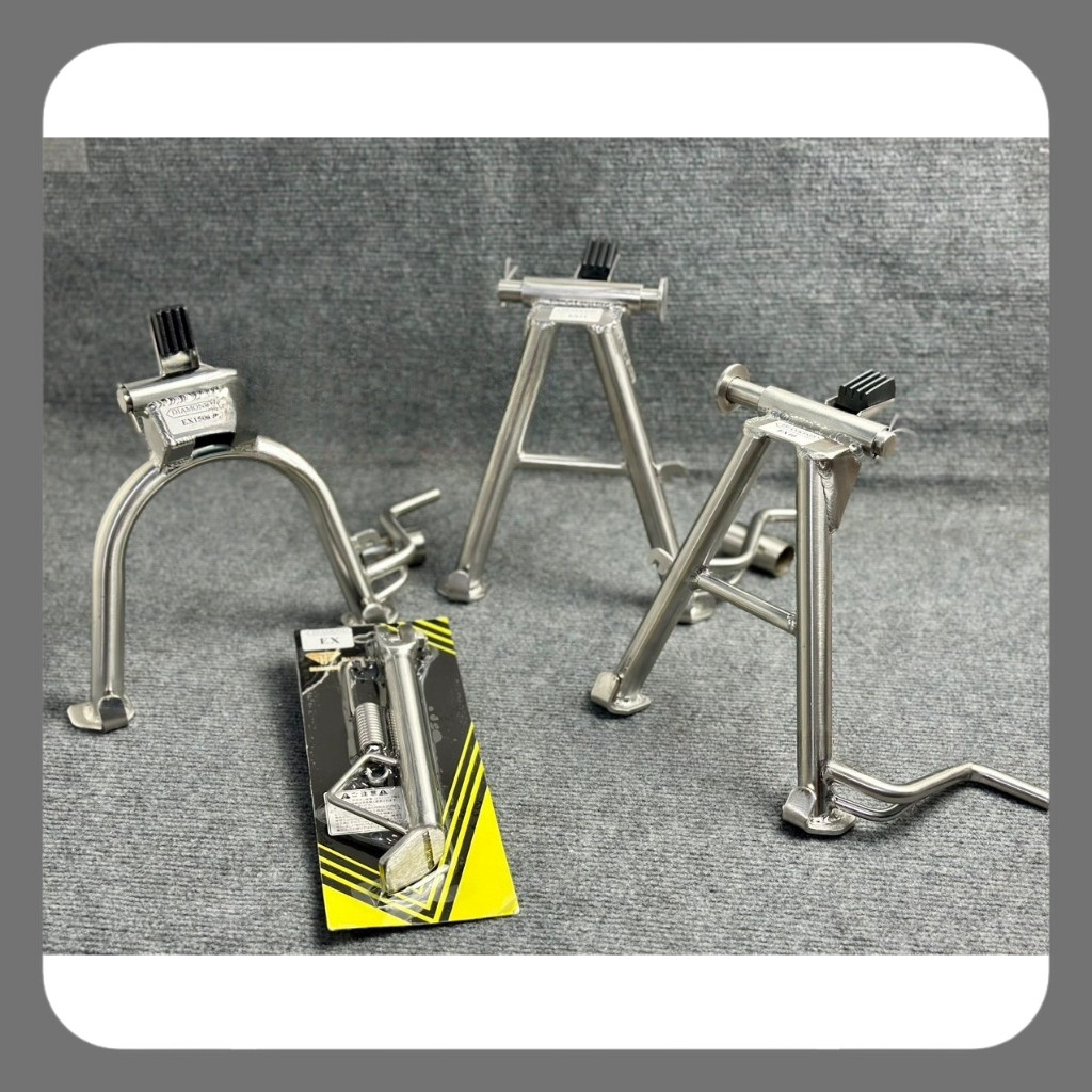 CHÂN CHỐNG NGHIÊN CHÂN CHỐNG ĐỨNG DÀNH CHO SIRIUS EXCITER EX10 EX11 EX135 EX150 CHUẨN INOX 304 ...