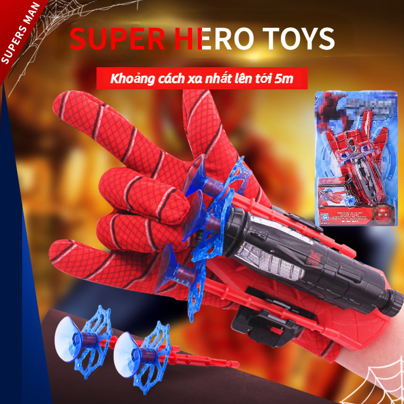 Đồng Hồ Đeo Tay Trẻ Em Hero Launcher Lụa Phản Lực Có Thể Dính Vào Tường ...