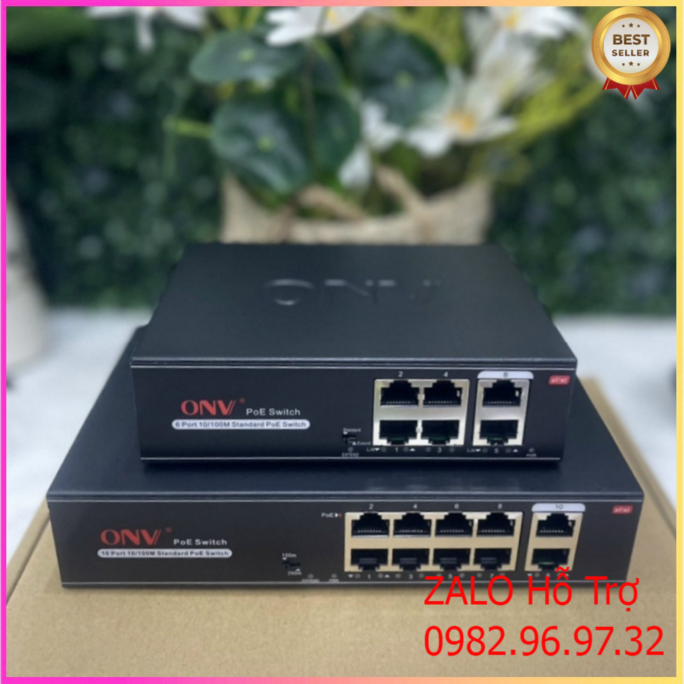 Switch POE PK-Link / ONV 4-8 port +2 uplink xịn " GIÁ CỰC TỐT) | Shopee ...