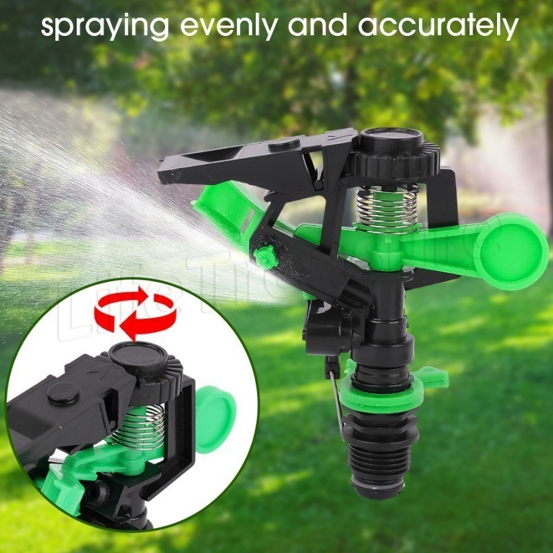 [Nổi bật] Vòi phun nước ngay cả - 360° Máy phun nước cánh tay Rocker - Hệ thống tưới nước tiết ...