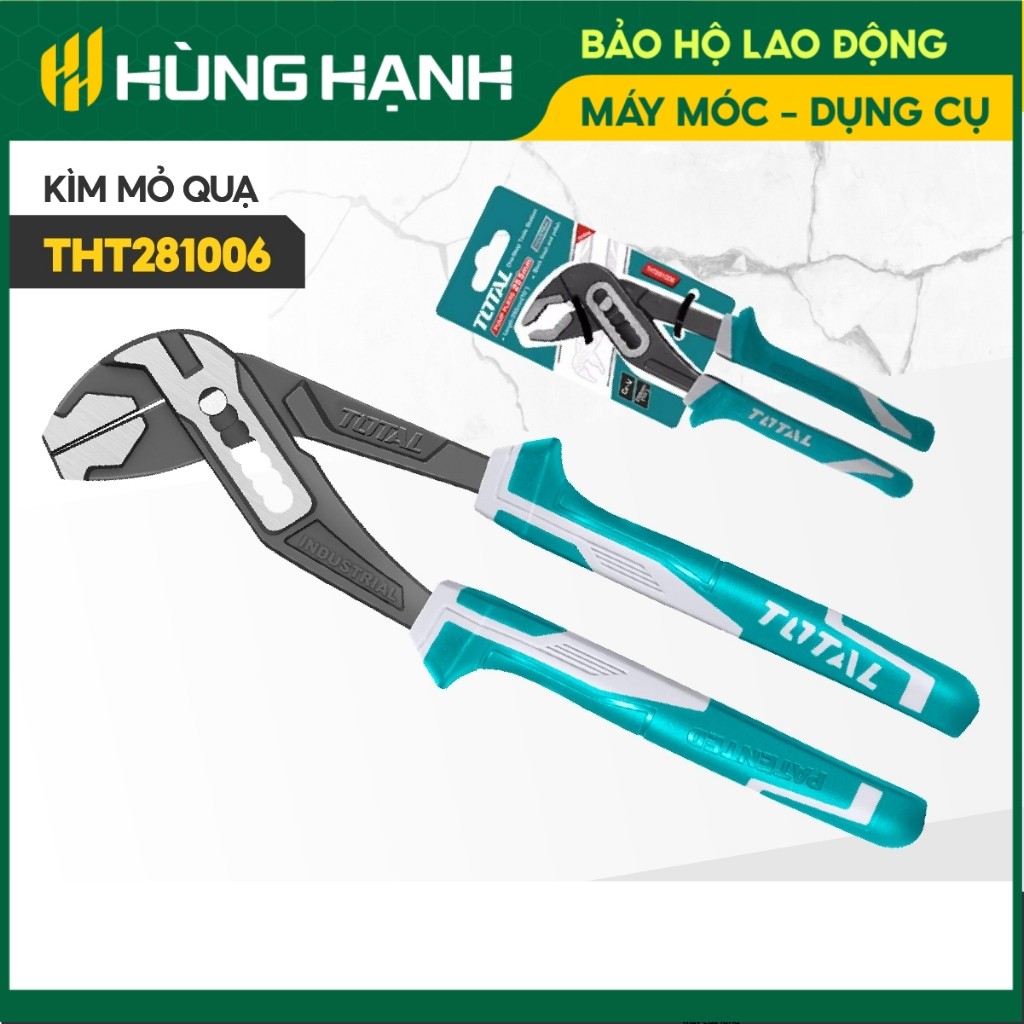 Kìm mỏ quạ Total THT281006 10 inch 255mm, thép CRV cứng cáp, chống rỉ ...