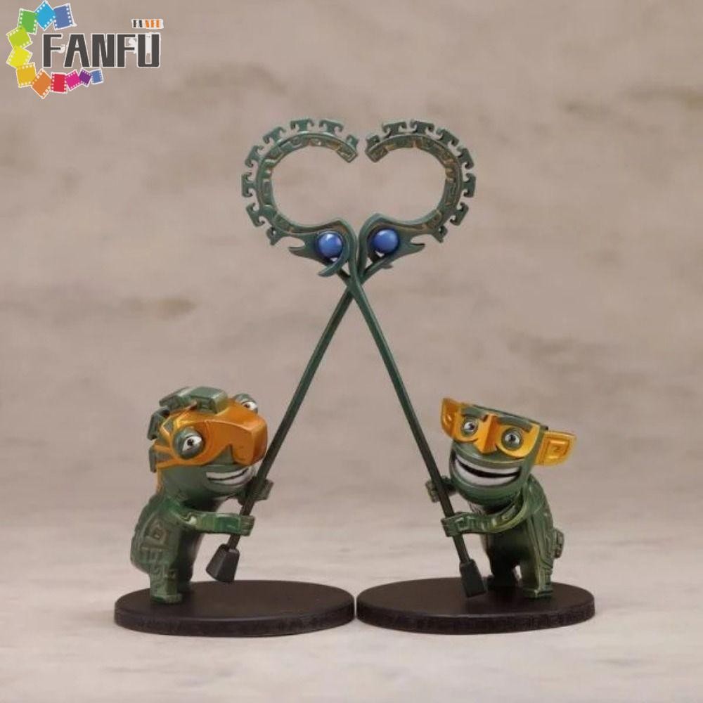 Fanfuzouzu 2 Chiếc NeZha Boundary Beast Hình Tượng PVC Trang Trí Nhà ...