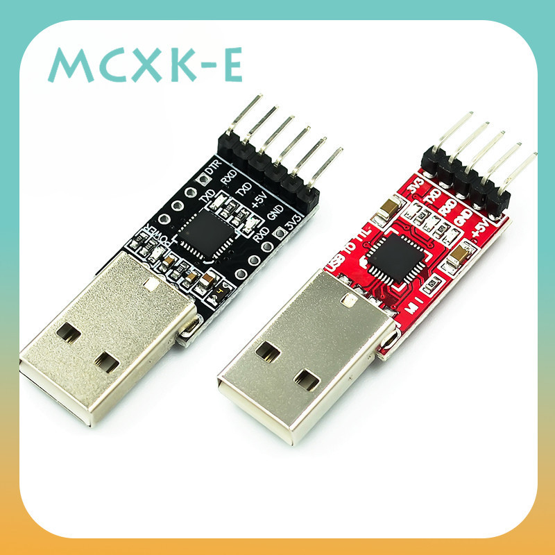 Mcxk-e CP2102 USB 2.0 sang UART TTL 5PIN Mô-đun kết nối Bộ chuyển đổi ...