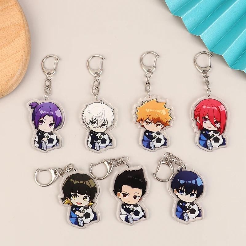Blue LOCK Arcylic Anime Móc Khóa Acrylic Hai Mặt Hoạt Hình Hình Hình ...