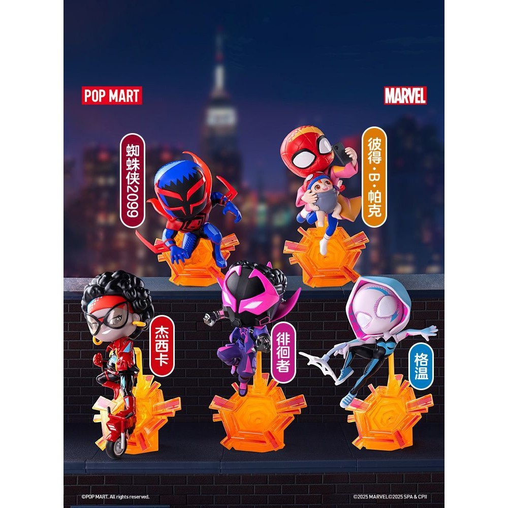 P POPMART POPMART Marvel Spider-Man Across the Universe Series Hình Hộp ...