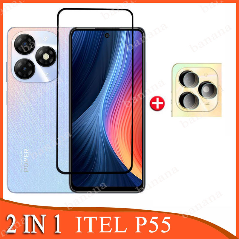 Kính cường lực itel P55 cho itel P55 5G 4G P55 + P55 Plus A70 A60 A60s S23 Kính ống kính máy ảnh ...